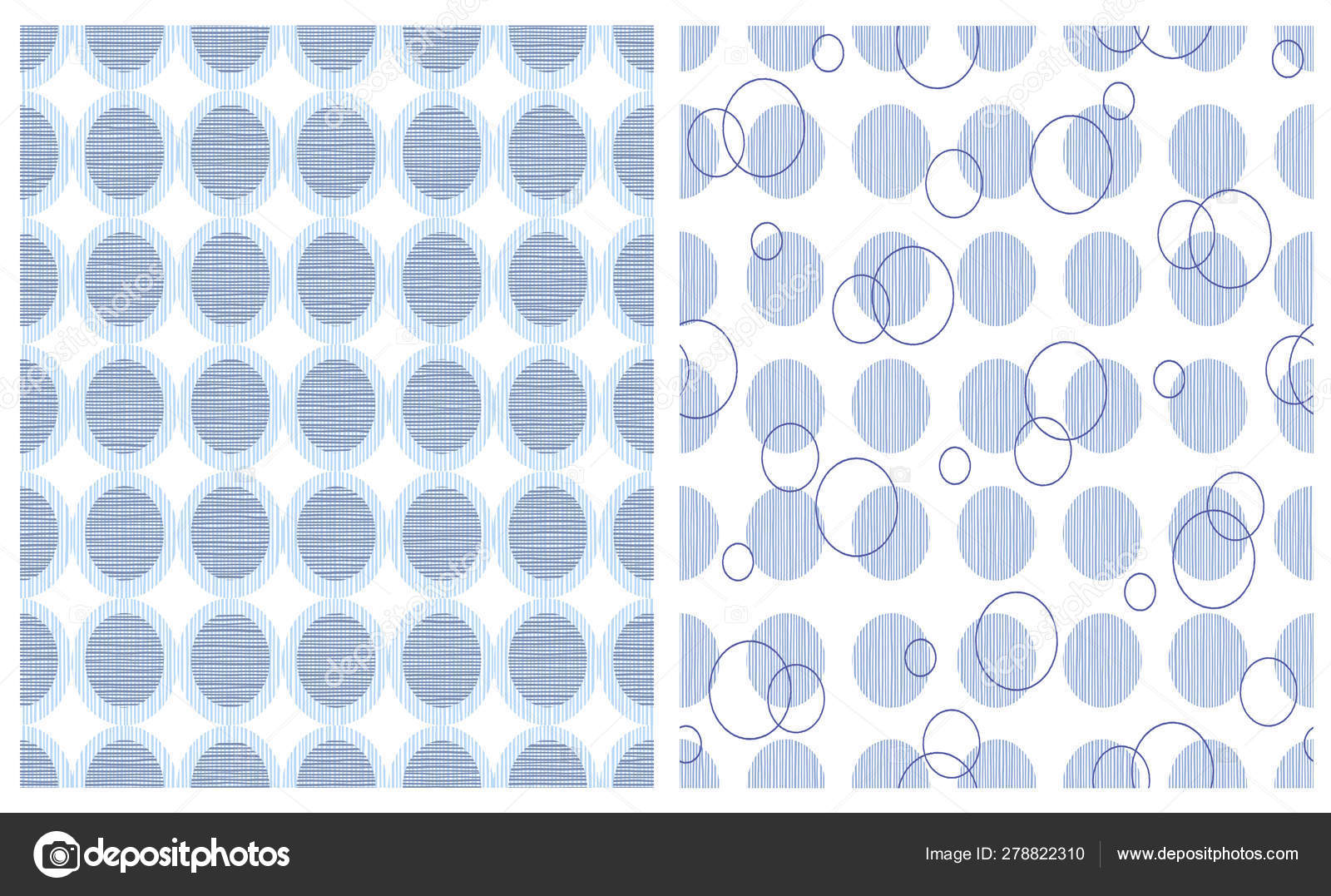 Abstract Background Material Using Circle Continue Seamlessly Stock ...