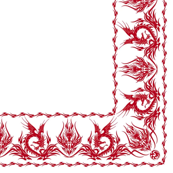 100,000 Dragon border Vector Images | Depositphotos