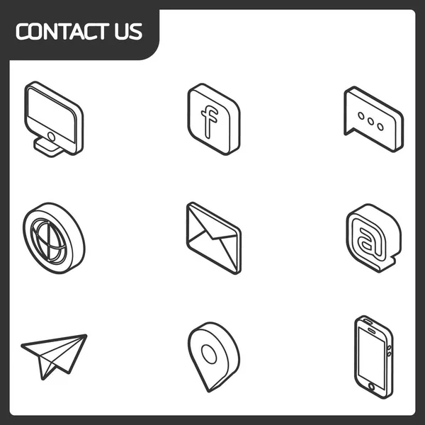 Contact info icons Stock Photos, Royalty Free Contact info icons Images ...