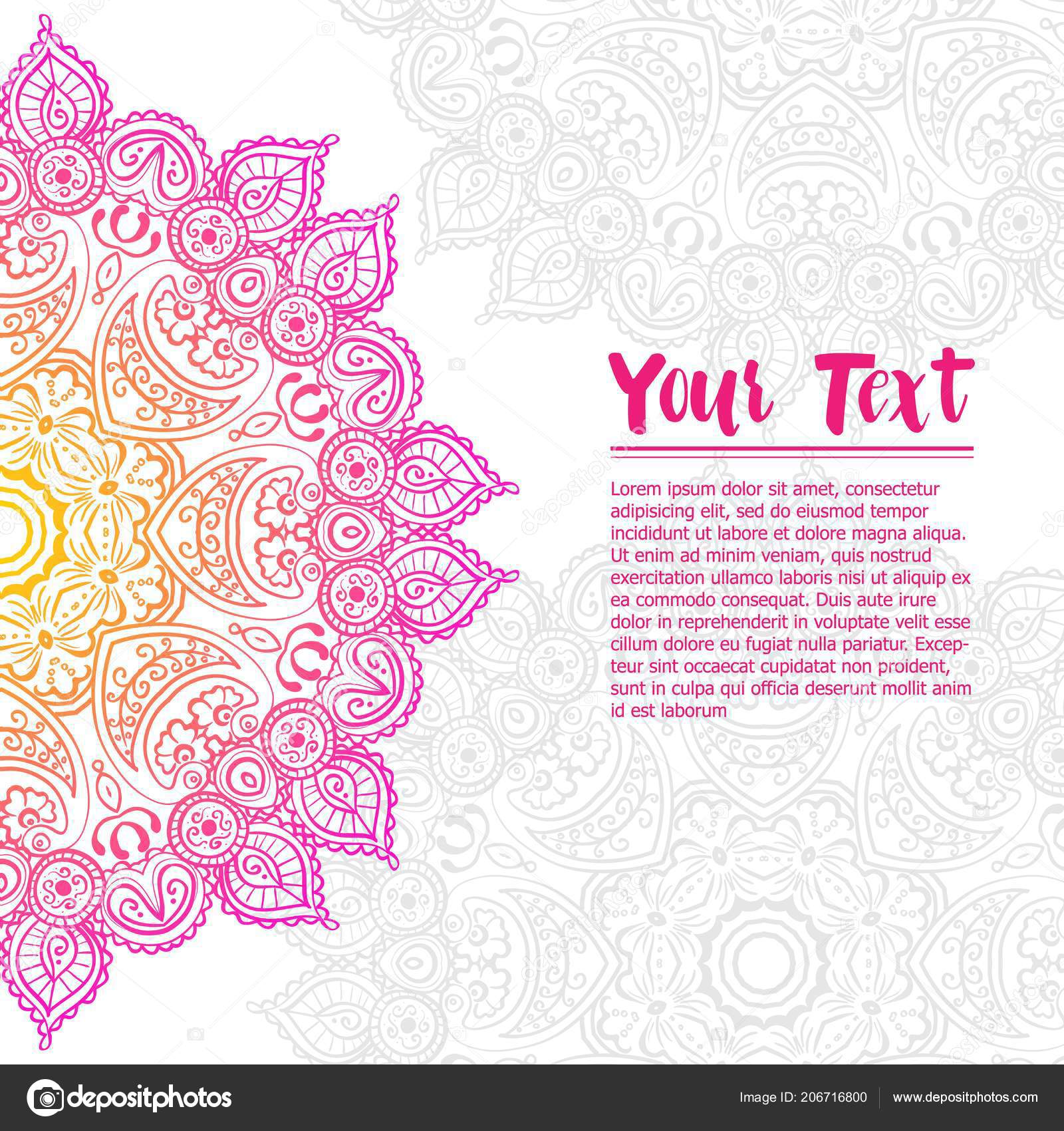 Vintage circular pattern of indian Stock Vector Image by ©Netkoff ...