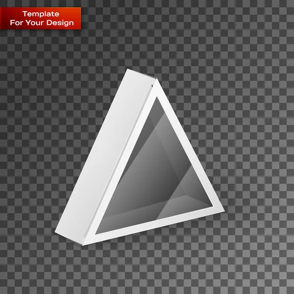 Triangle box mockup | White Product Triangle Package Box Mock Up ...