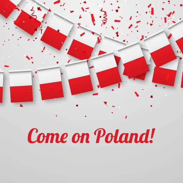 Come on Austria Background with national flags. Stock Vector by ...