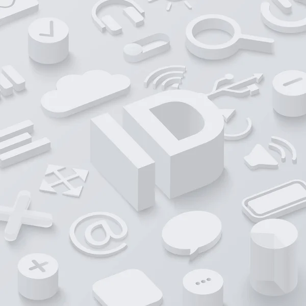 Black 3d system background with web symbols. Stock Vector by ...