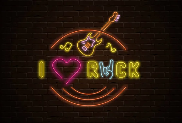 I Love Rock Music Wallpaper