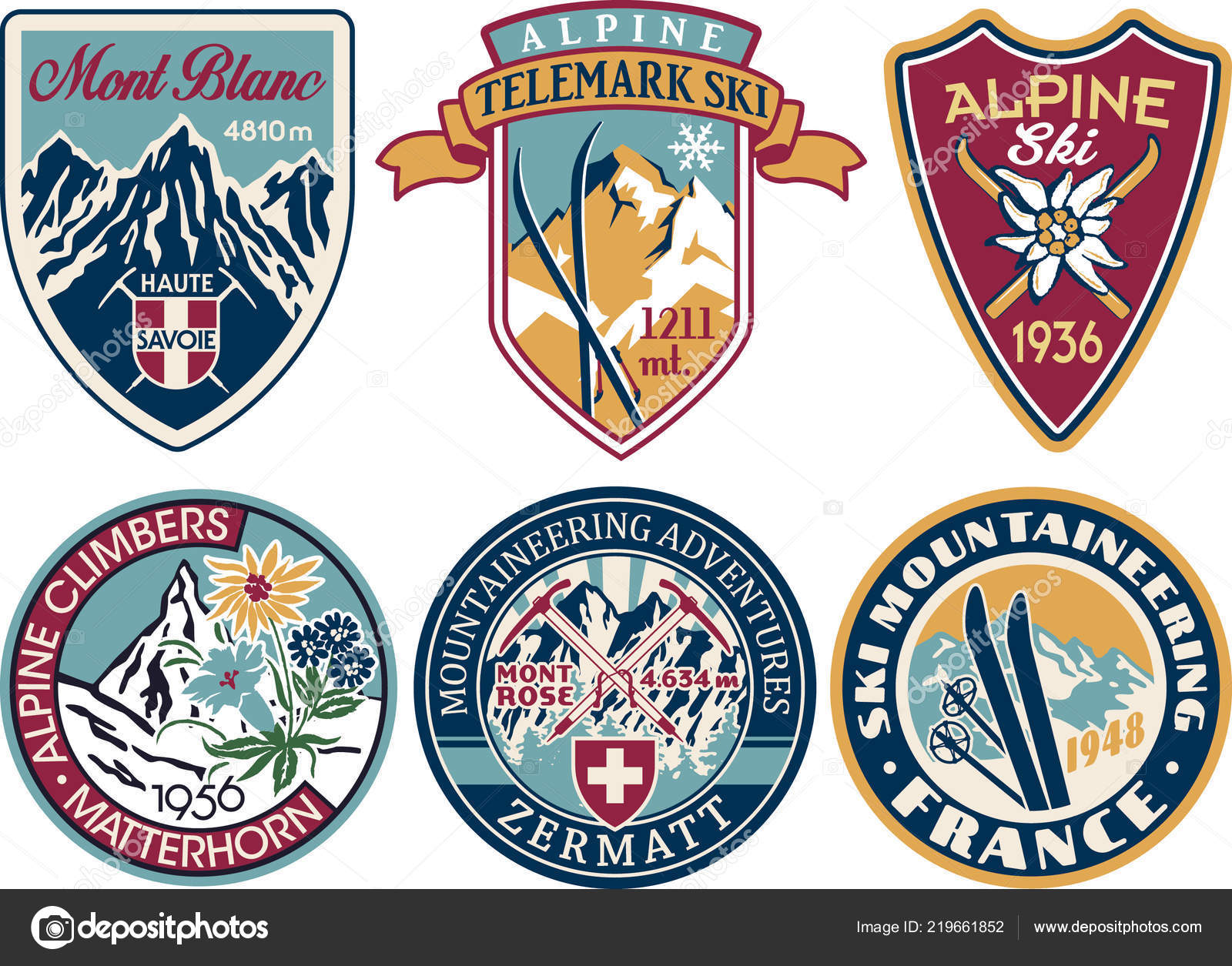 Alpine Skiing Symbol