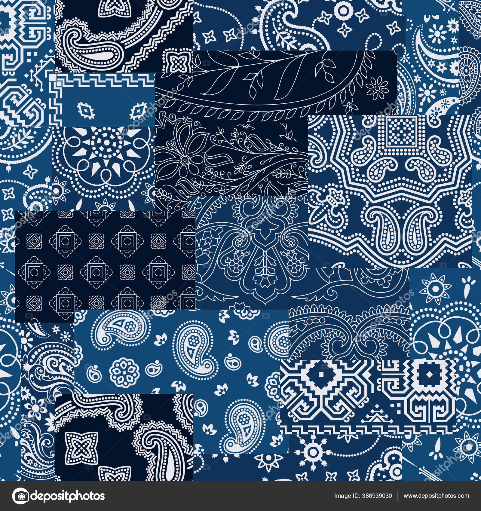 Blue Bandana Wallpaper