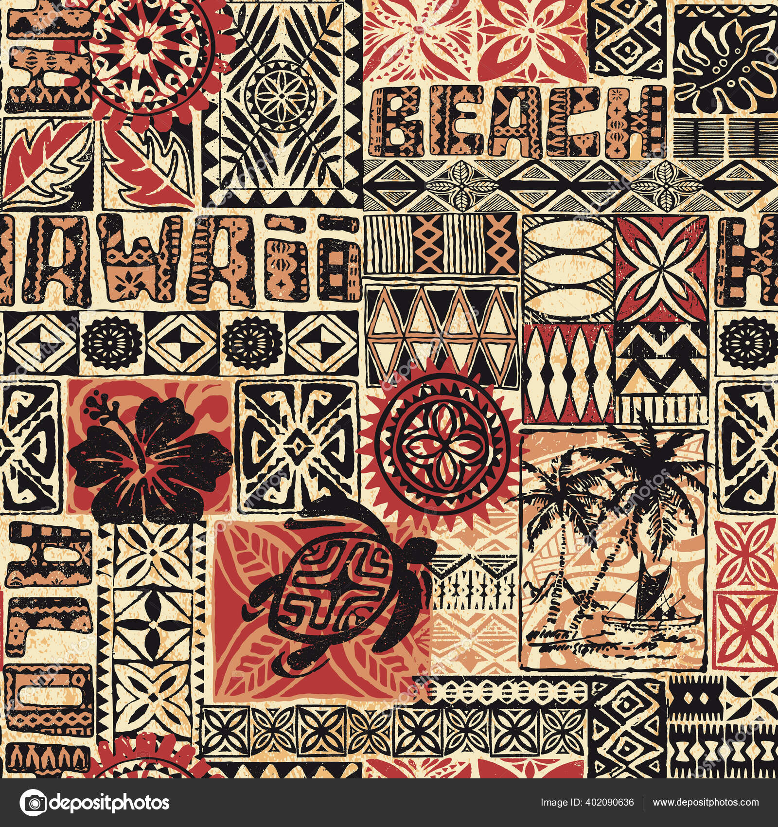 Vetor Tribal Havaiano Hawaiian Tribal Vectors Download Free