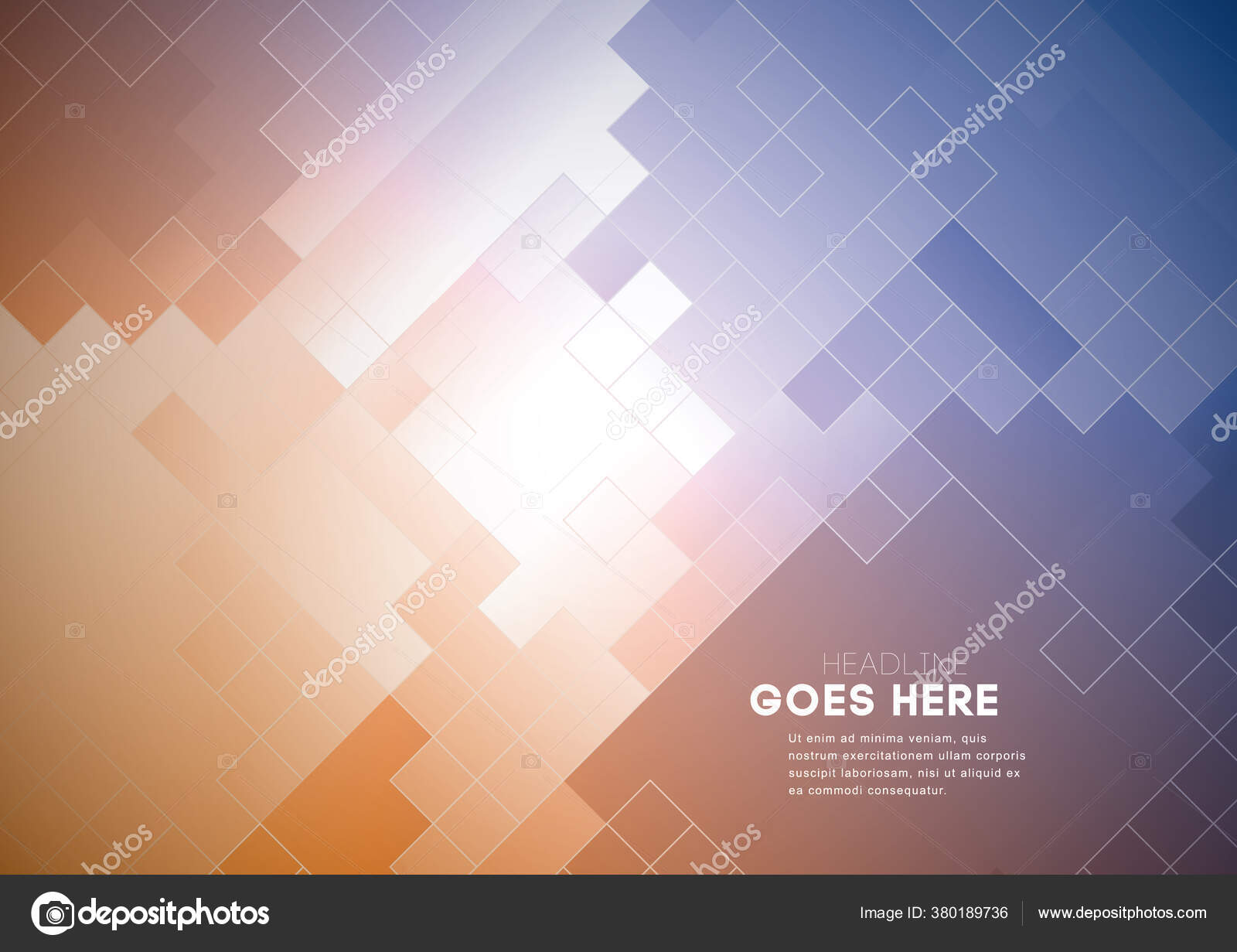Vector Modern Geometric Pattern Background — Stock Vector ...