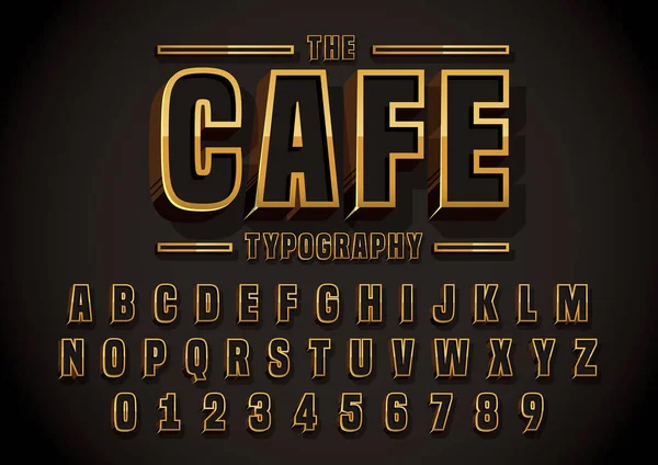100,000 Cafe font Vector Images | Depositphotos