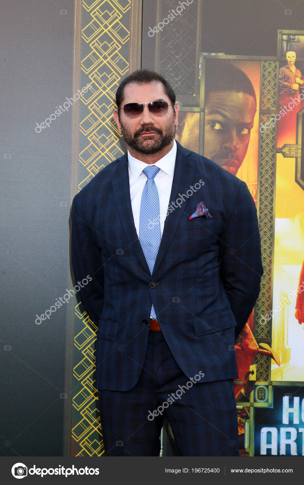 Actor Dave Bautista — Foto editorial de stock © s_bukley #196725400