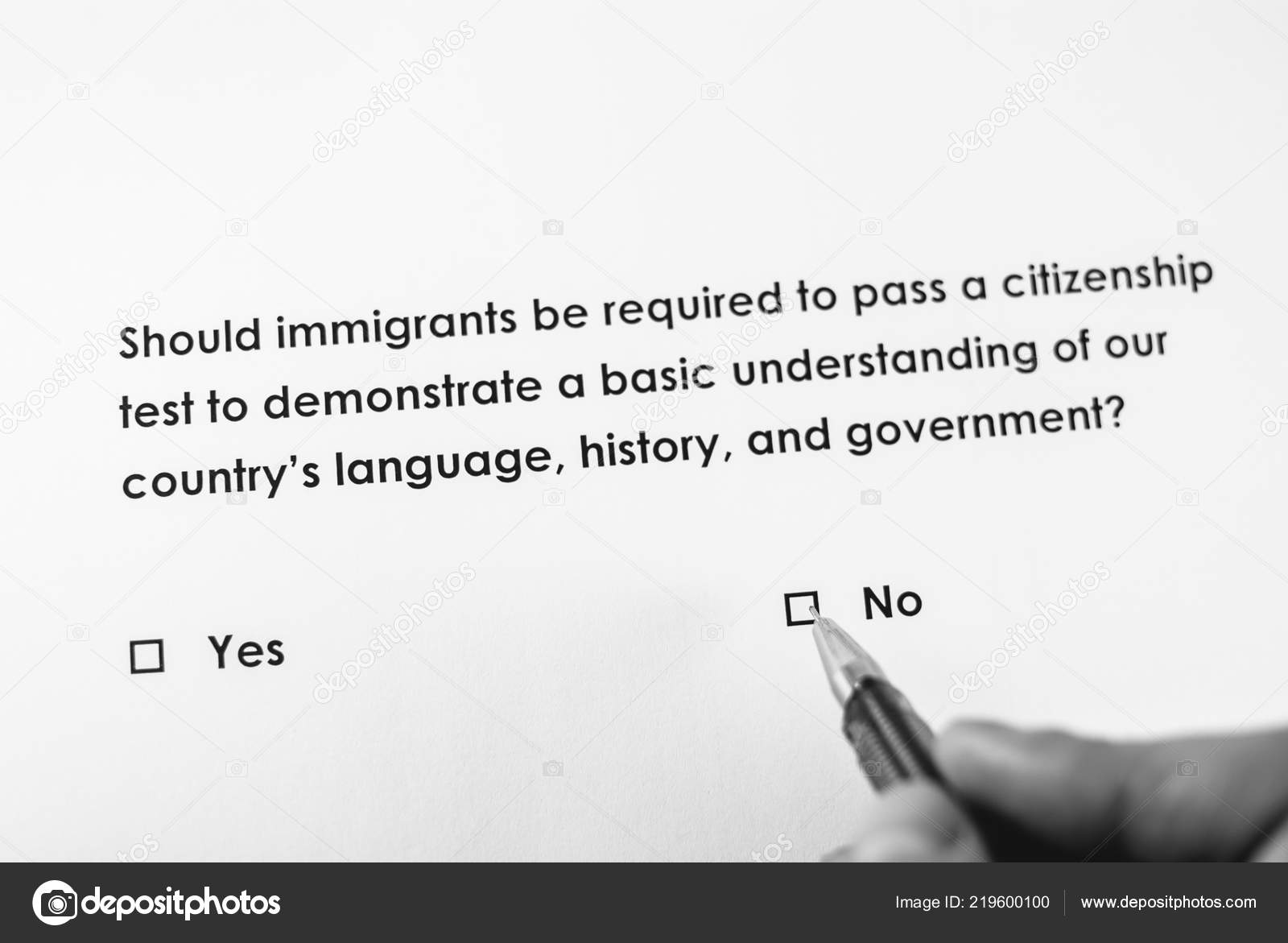 Poll Question Should Immigrants Required Pass Citizenship Test ...