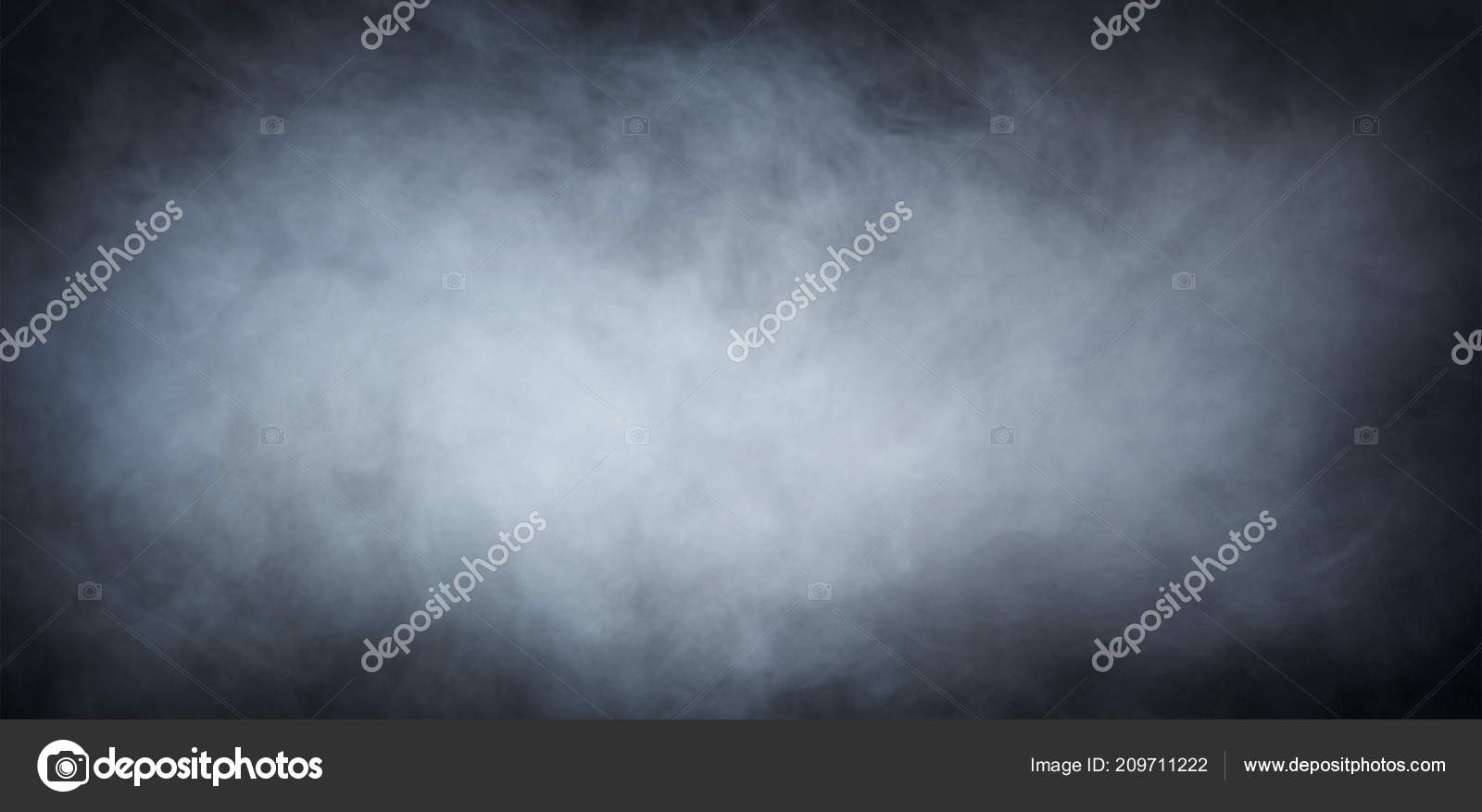 Grey smoke over black background. Abstract background. Stock Photo by ...