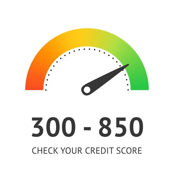 Credit score meter Vector Art Stock Images | Depositphotos