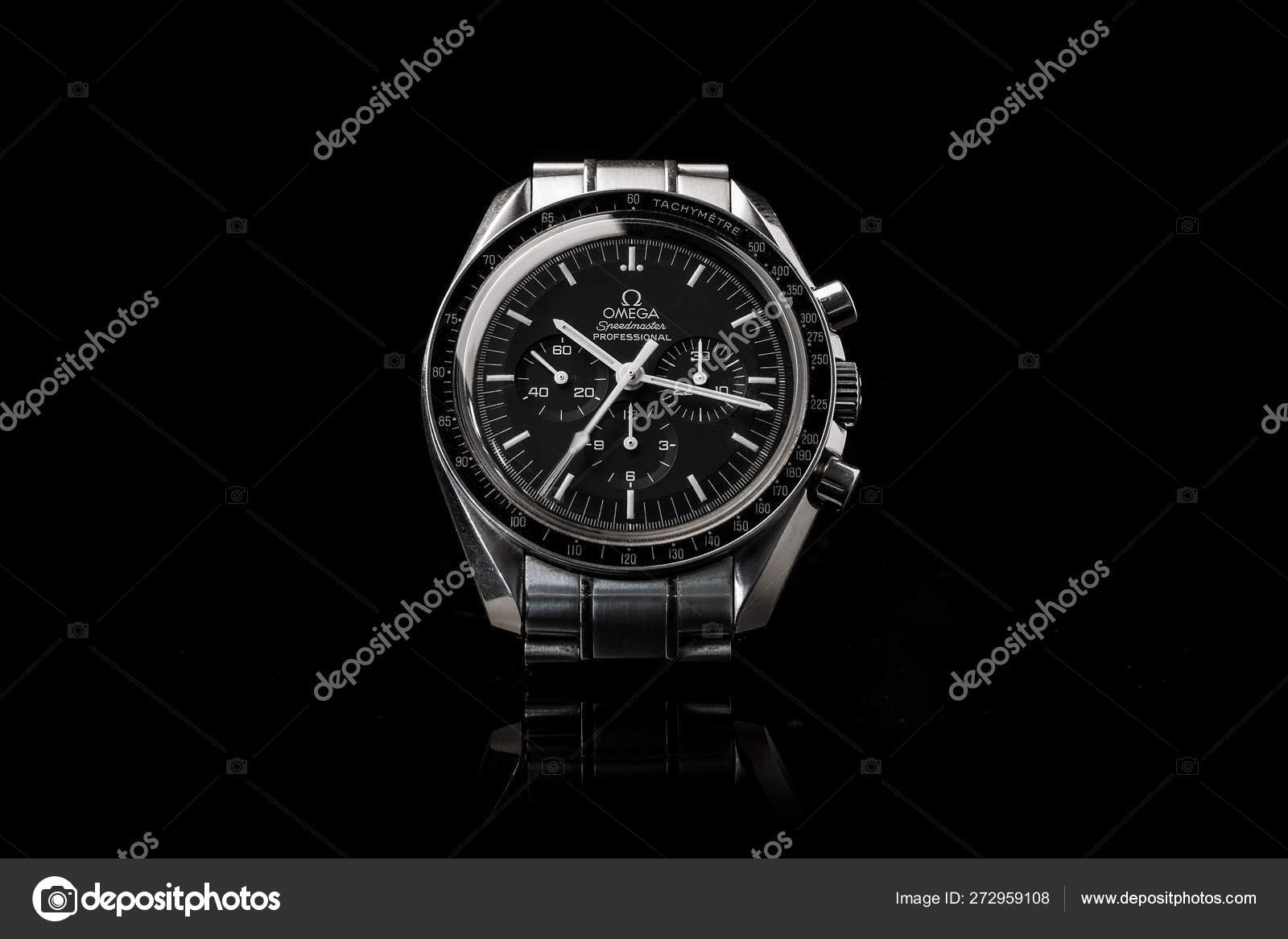 Omega Speedmaster Professional Watch Close Shot – Stock Editorial Photo ...