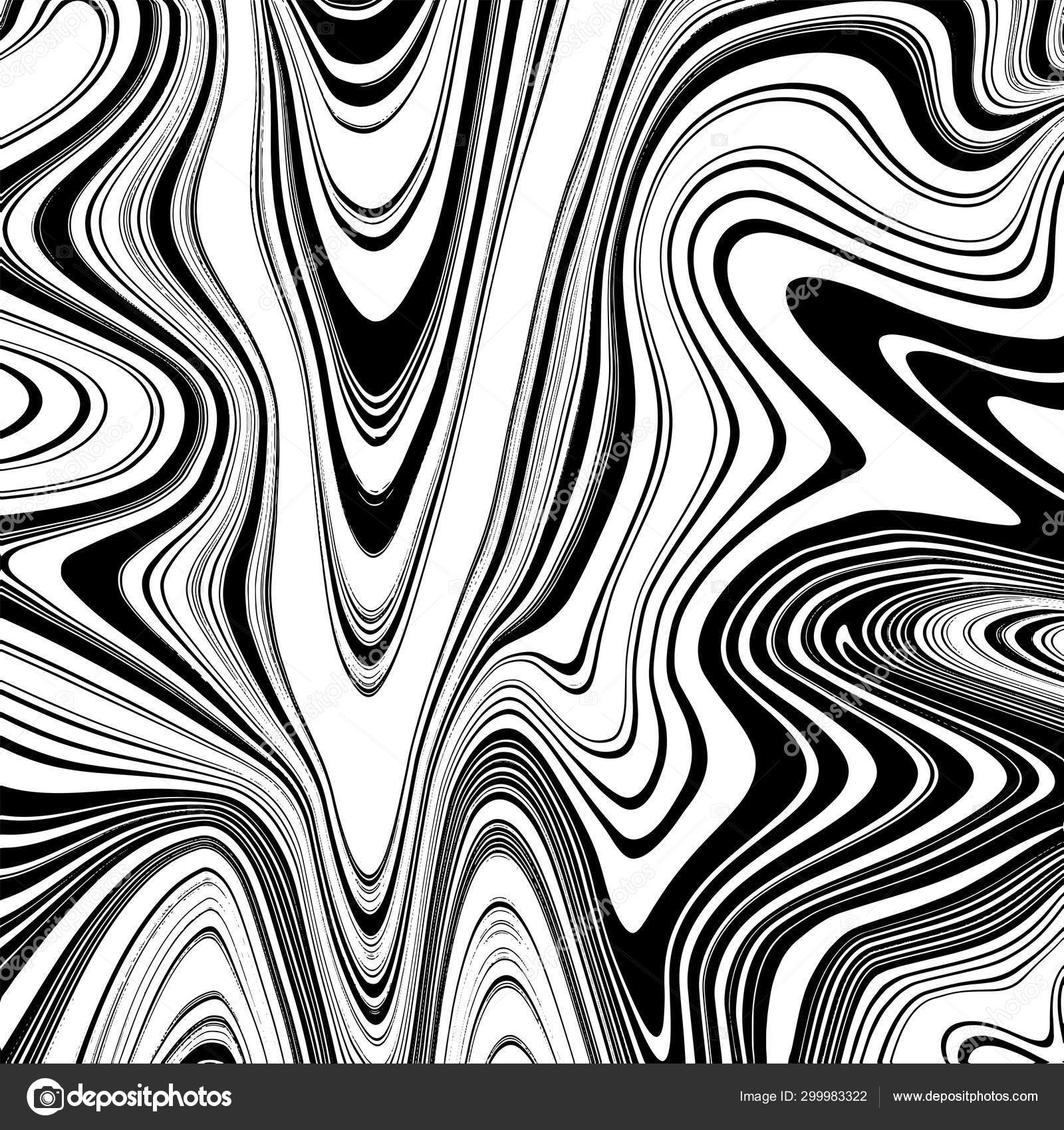Liquify effect background with black and white colors Stock Vector by ...