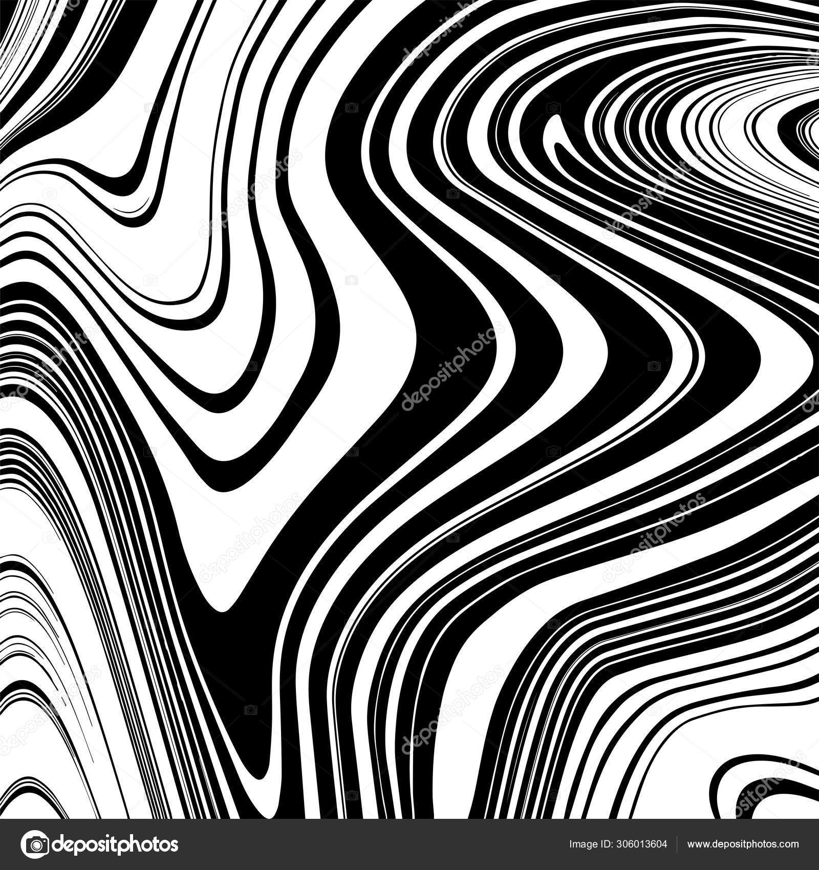 Liquify effect background with black and white colors Stock Vector ...