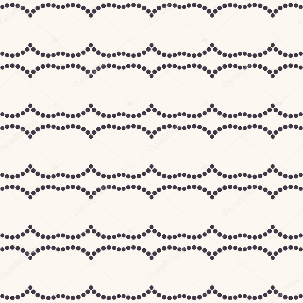 Patrón sin costura dibujado a mano fondo raya de punto. Impresión ...