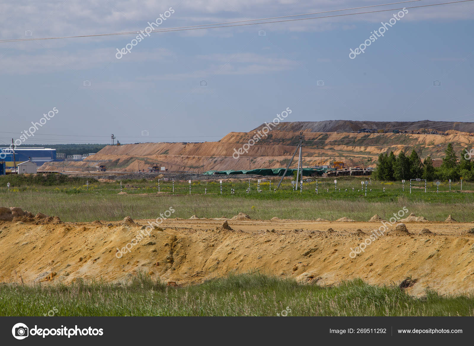 Open Pit Gold Quarry Mine Mining Technology Stock Photo by ©mishainik ...