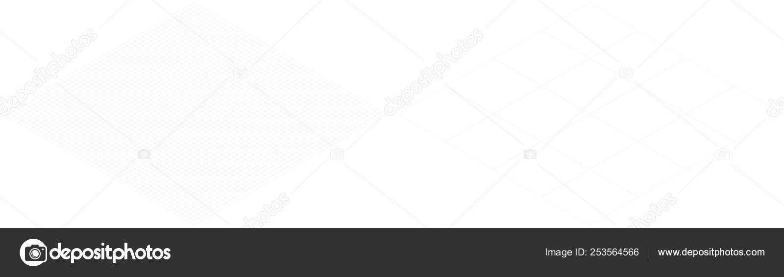 Vector illustration of isometric grid background. Simple rhombus graph ...