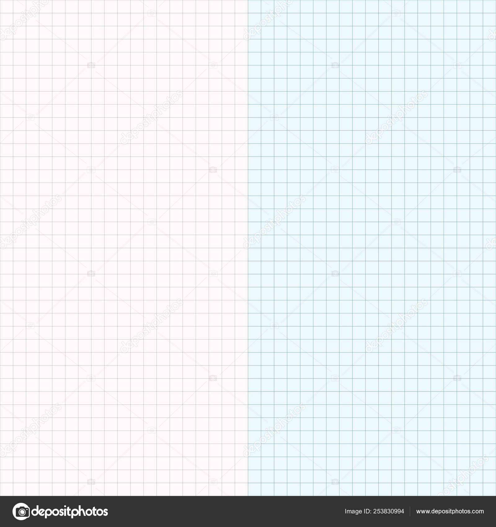 Vector simple graph paper seamless background. Abstract blueprint paper ...