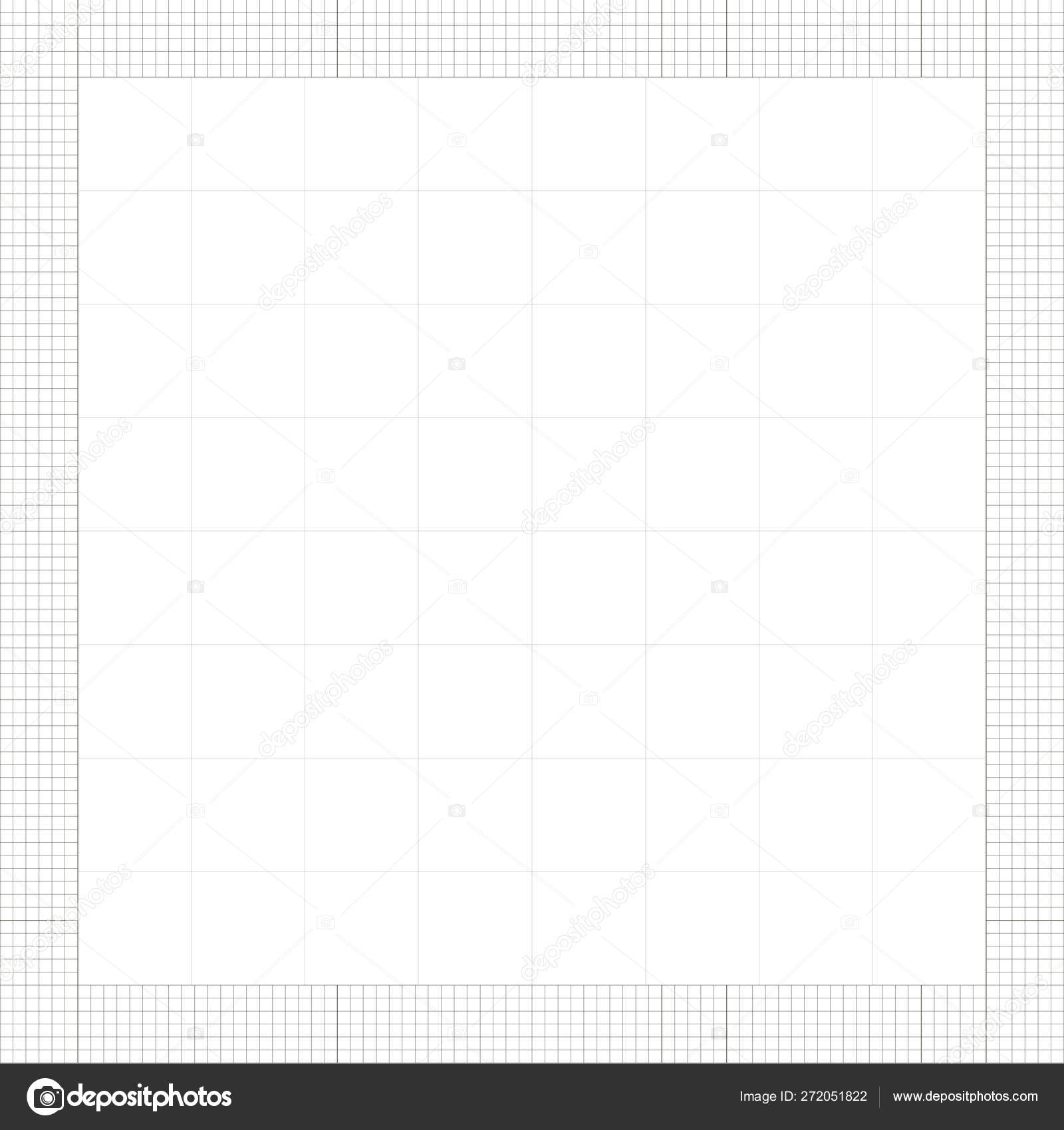 Vektor einfachen Graphenpapier Hintergrund. abstrakte Blaupause Papier ...