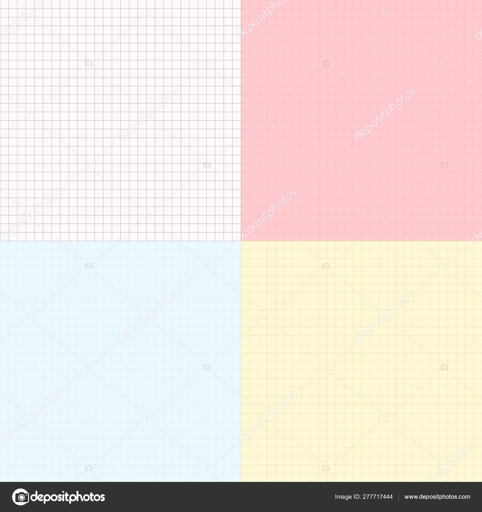 Vector simple graph paper seamless background. Abstract blueprint paper ...