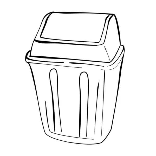 Basurero animados Imágenes Vectoriales, Gráfico Vectorial de Basurero ...