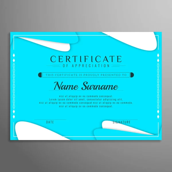 Abstract Colorful Certificate Background Stock Vector Image by ...