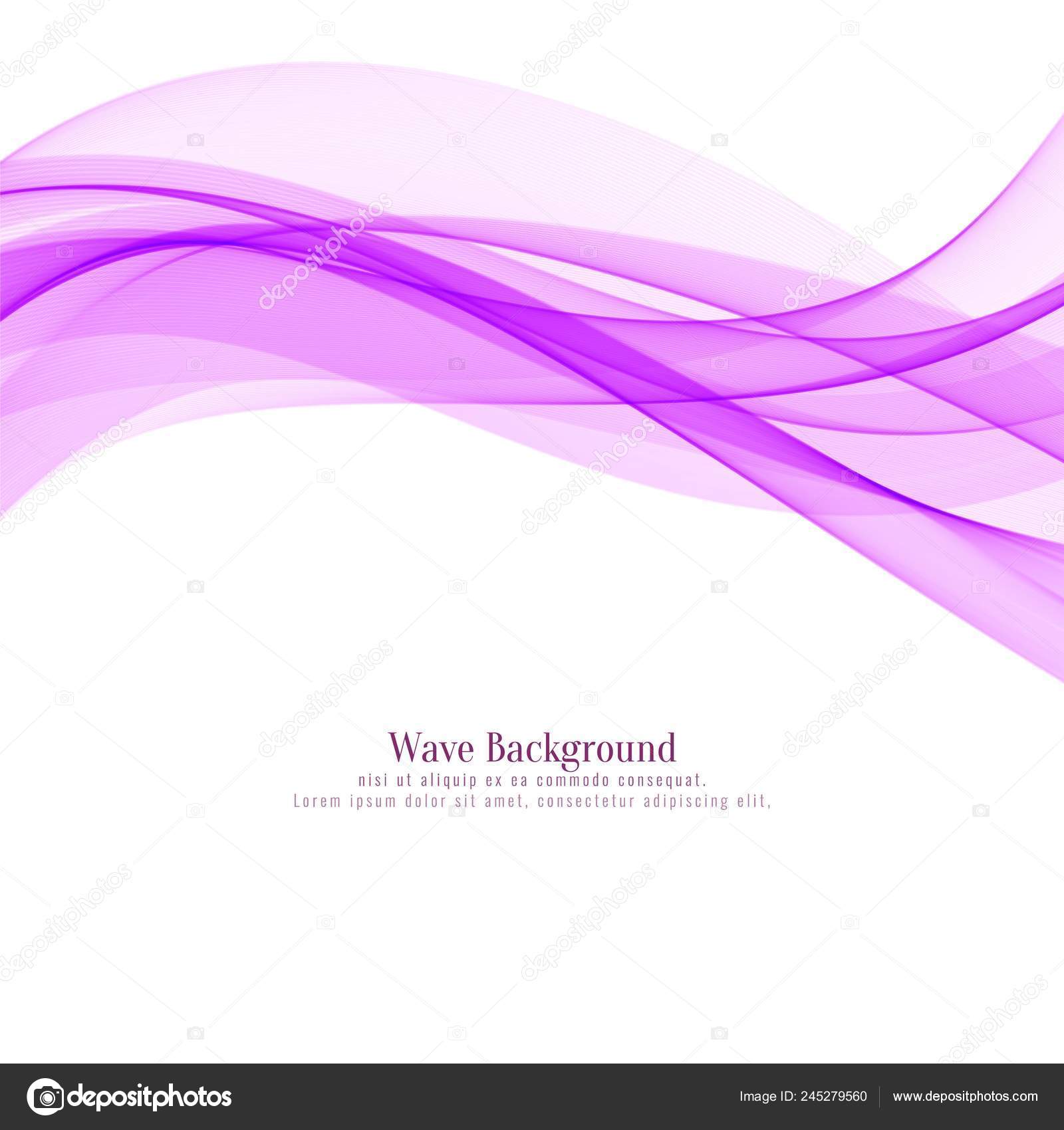 Beautiful Pink Wave Design Background Stock Vector by ©Creativehat ...