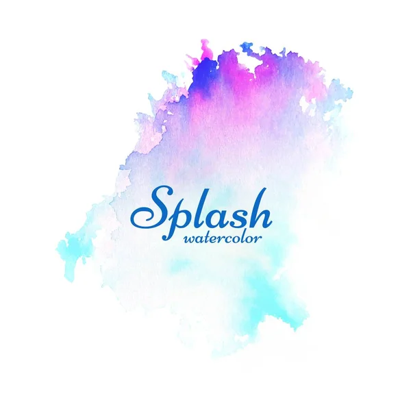 Abstract watercolor splash design background Stock Vector by ...
