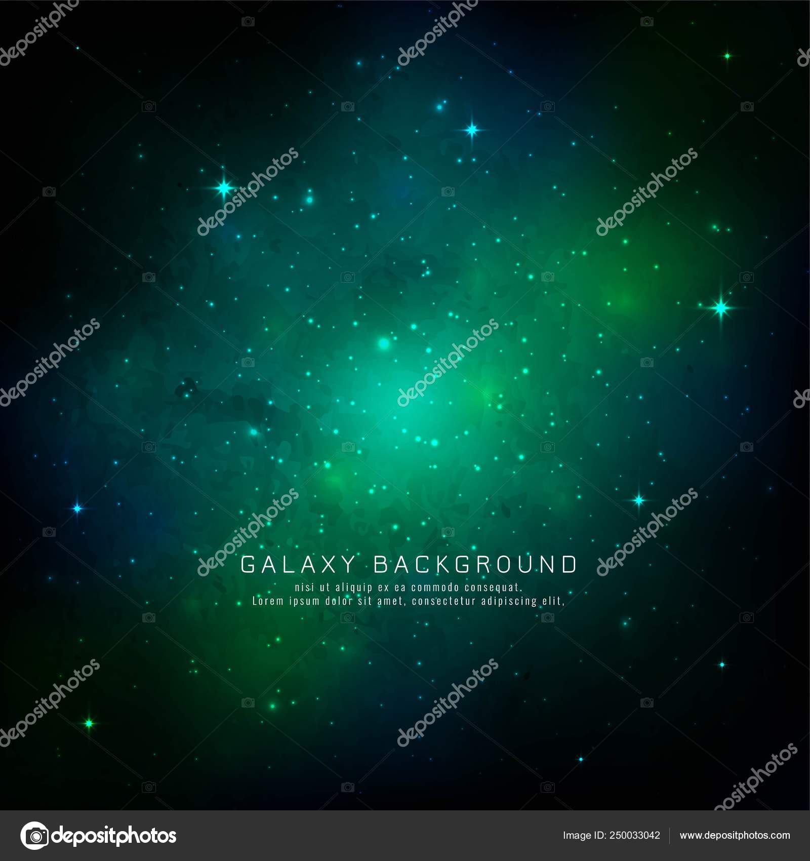 Abstract galaxy space background Stock Vector by ©Creativehat 250033042