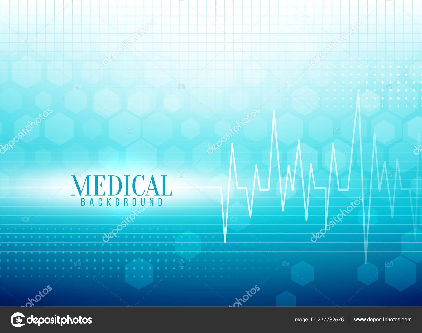 Abstract medical background with life line Stock Vector by ©Creativehat ...