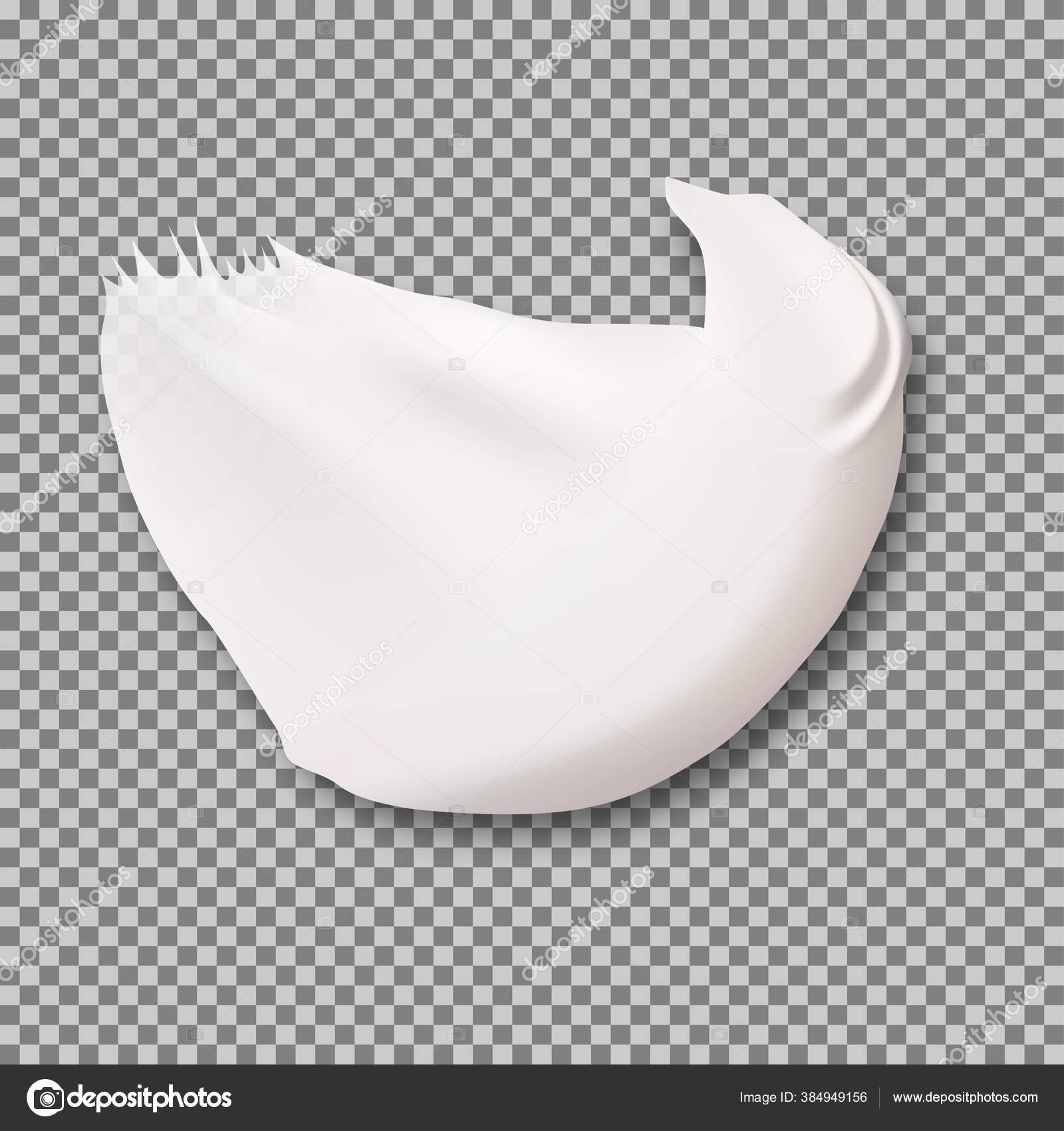 Cream Smear Sunscreen Lotion Drop White Skin Gel Cosmetic Texture Stock ...