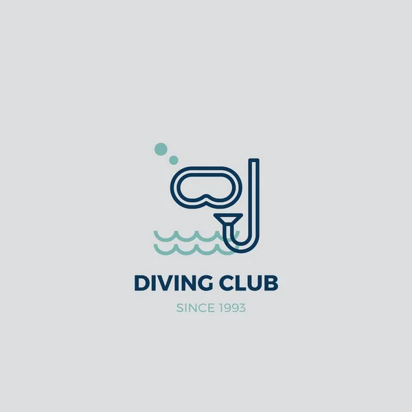 Logo for scuba diving club and diving school. Concept for logo, shirt ...
