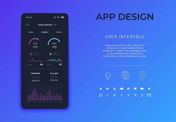 100,000 Mockup ux ui Vector Images | Depositphotos