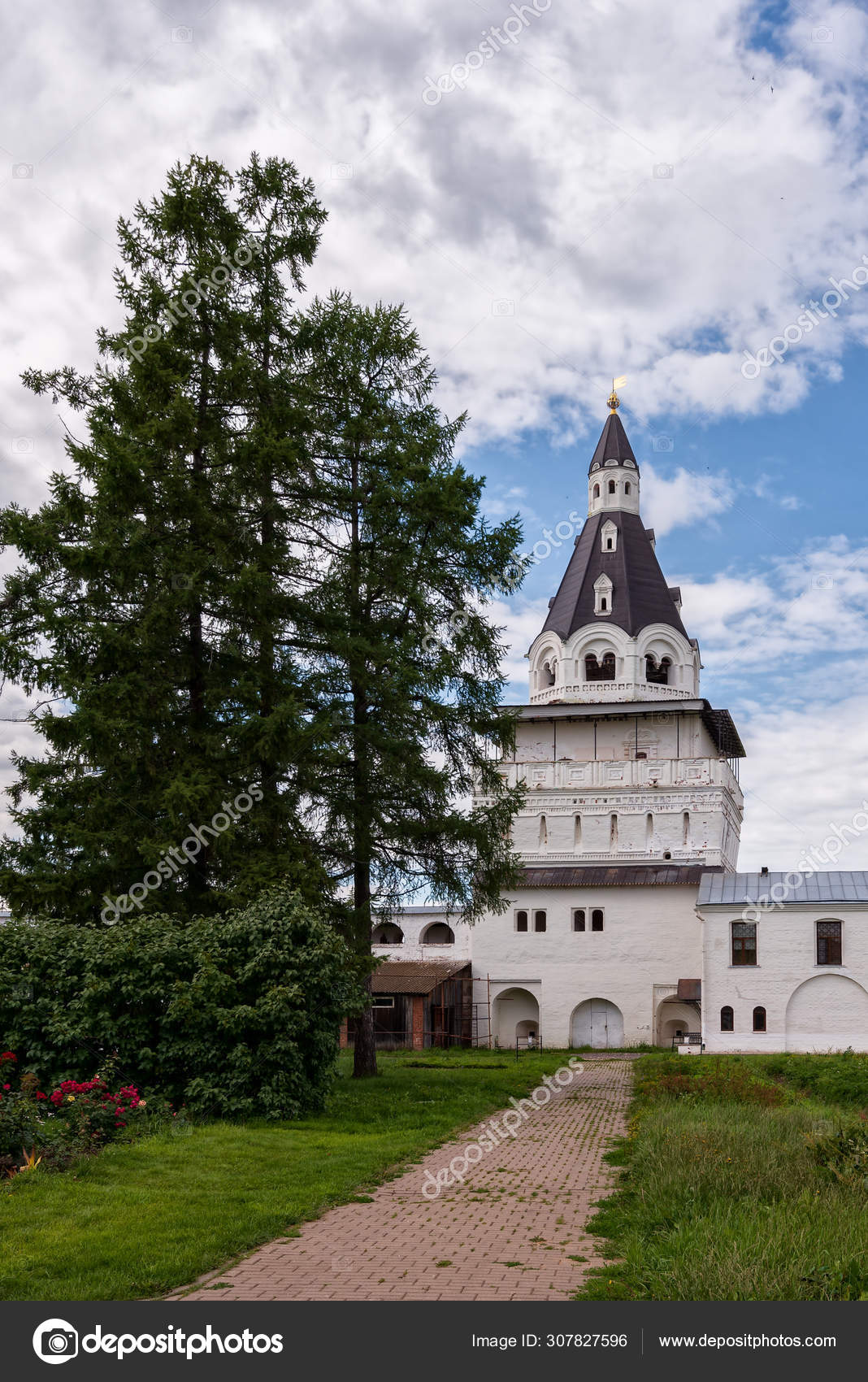 Watchtower Economic Block Monastery Vertical Orientation Russian ...