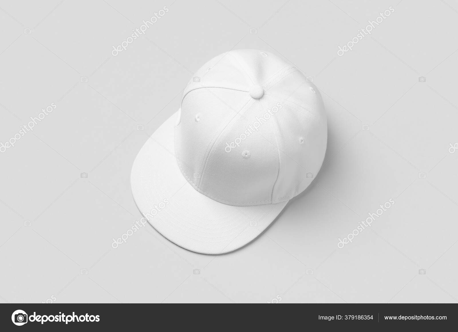 Blank White Snapback