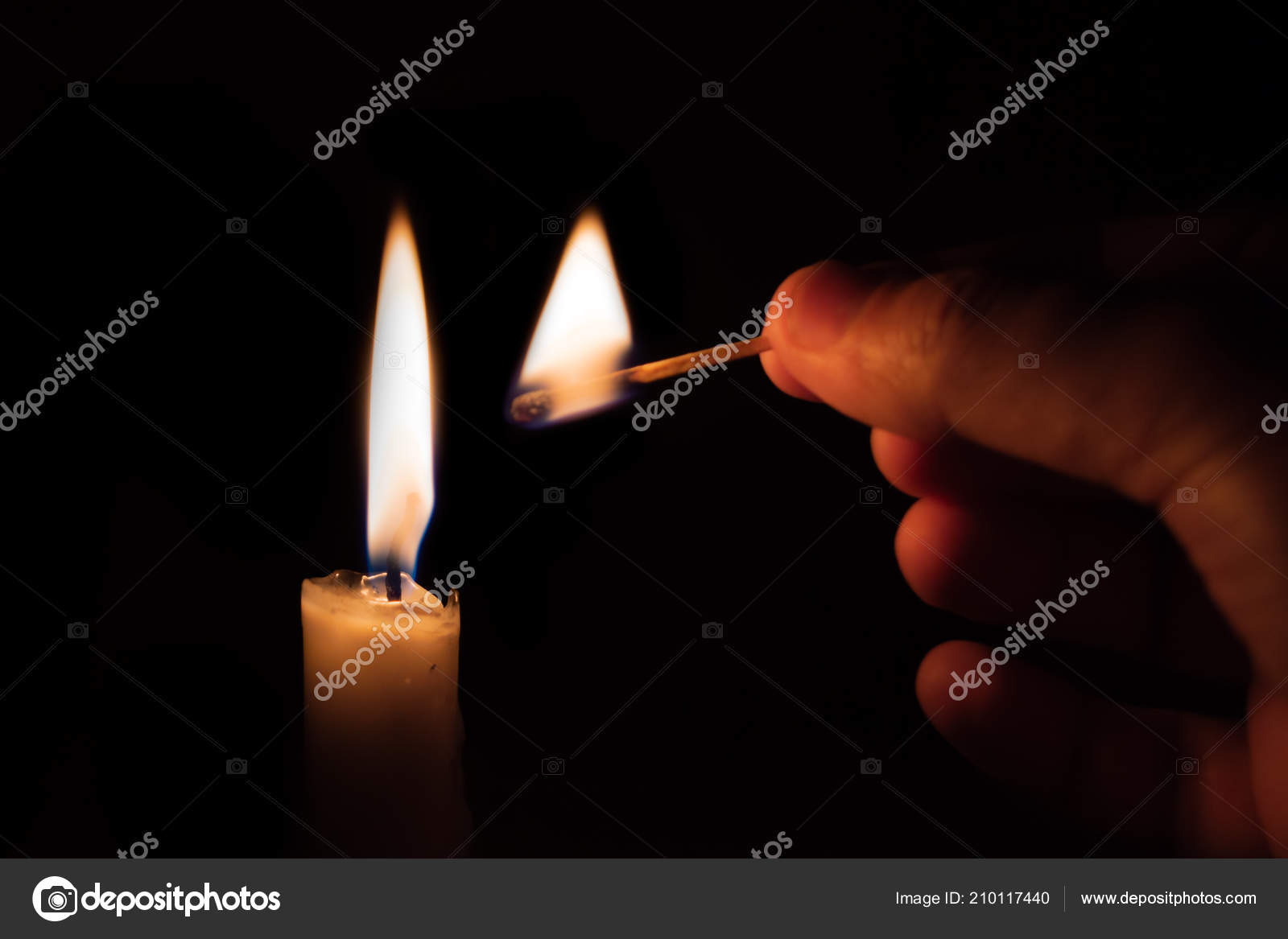 Lighting A Matchstick