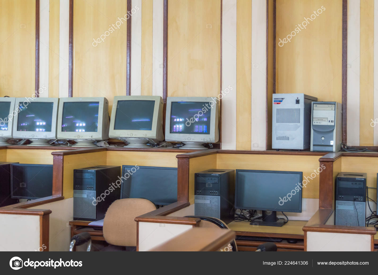 Spare Monitors Functional Monitors Computer Lab School Individual ...