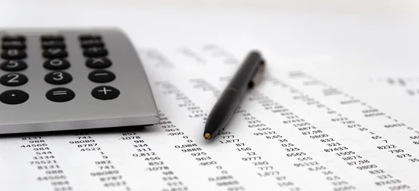 Financial Accounting Image Plurality Numbers Paper Calculator Numbers ...