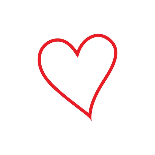 Linear Heart Icon Vector Linear Icons Thin Red Line Love Stock Vector ...