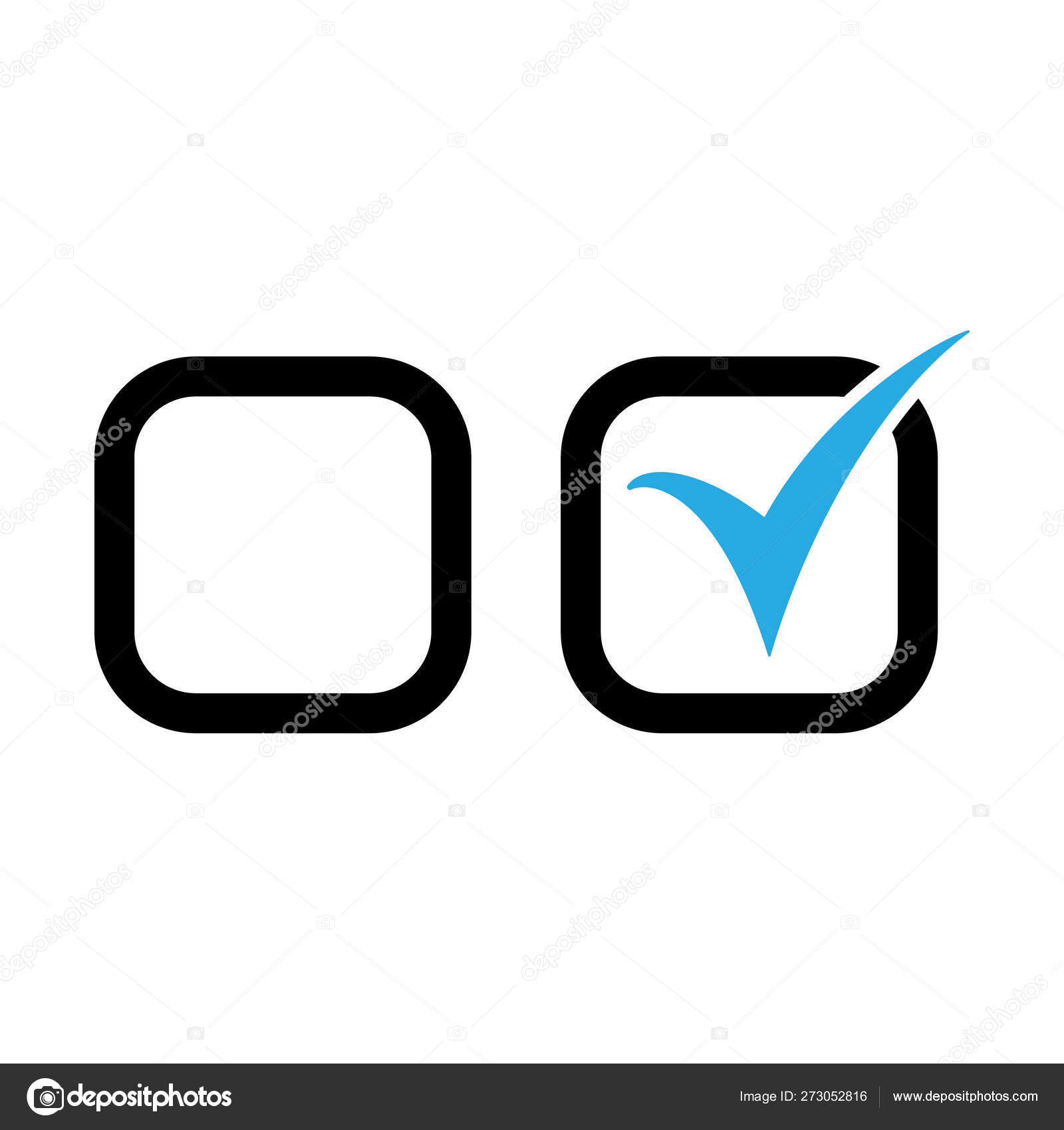 Checkbox Set Blank Checked Checkbox Vector Icon Stock Vector by ... Checkbox Set Blank Checked Checkbox Vector Icon Stock Vector by ...