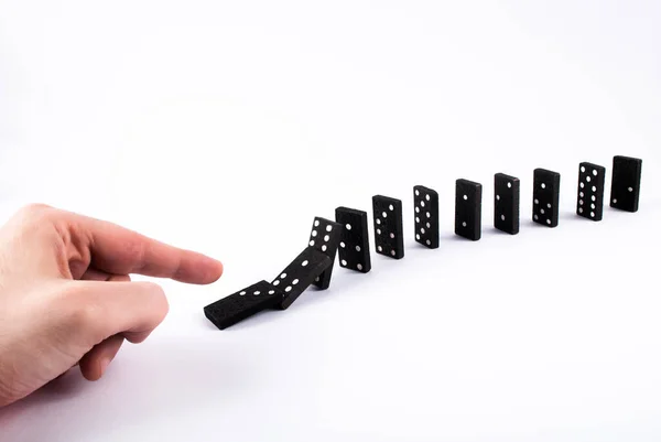 Push domino Stock Photos, Royalty Free Push domino Images | Depositphotos®