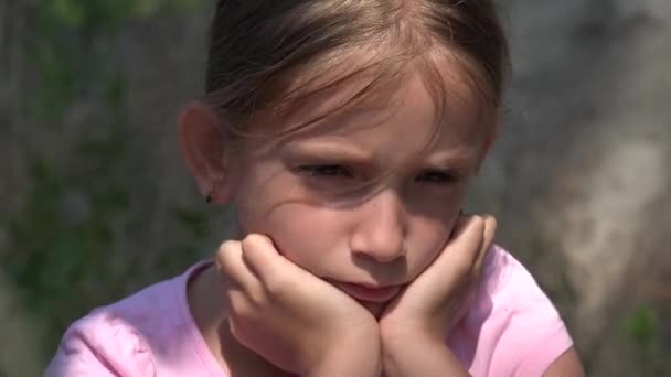 Crying Unhappy Child with Sad Memories, Stray Homeless Kid, Abandoned ...