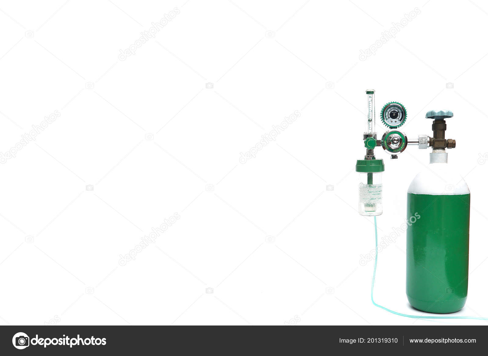 Equipment Medical Oxygen Tank Cylinder Regulator Gauge Control Pressure ...