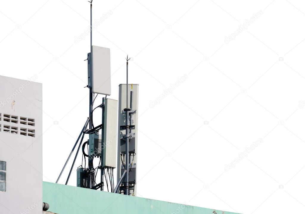 Base Station o Base Transceiver Station. Equipo de telecomunicaciones ...