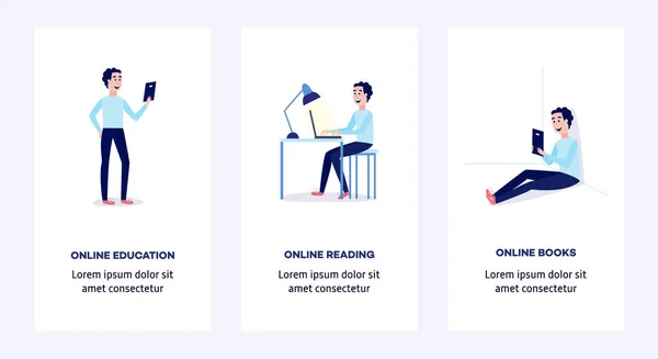 Illustrations Set Quarantine Covid Prevention Stock Vector Image by ...