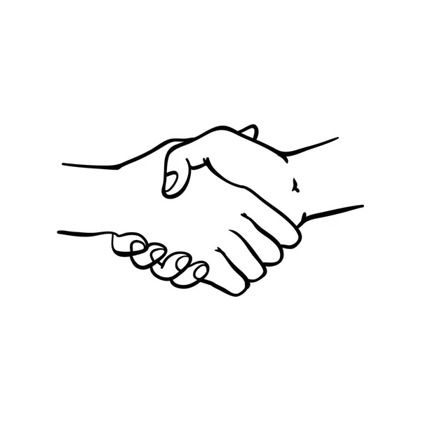 Handshake Stock Vector Image by ©Sabelskaya #42468299