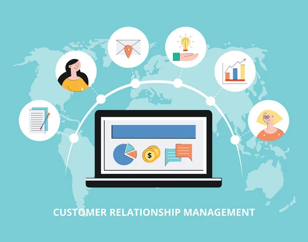 4,351,754 Crm consumer relationship management Vector Images ...
