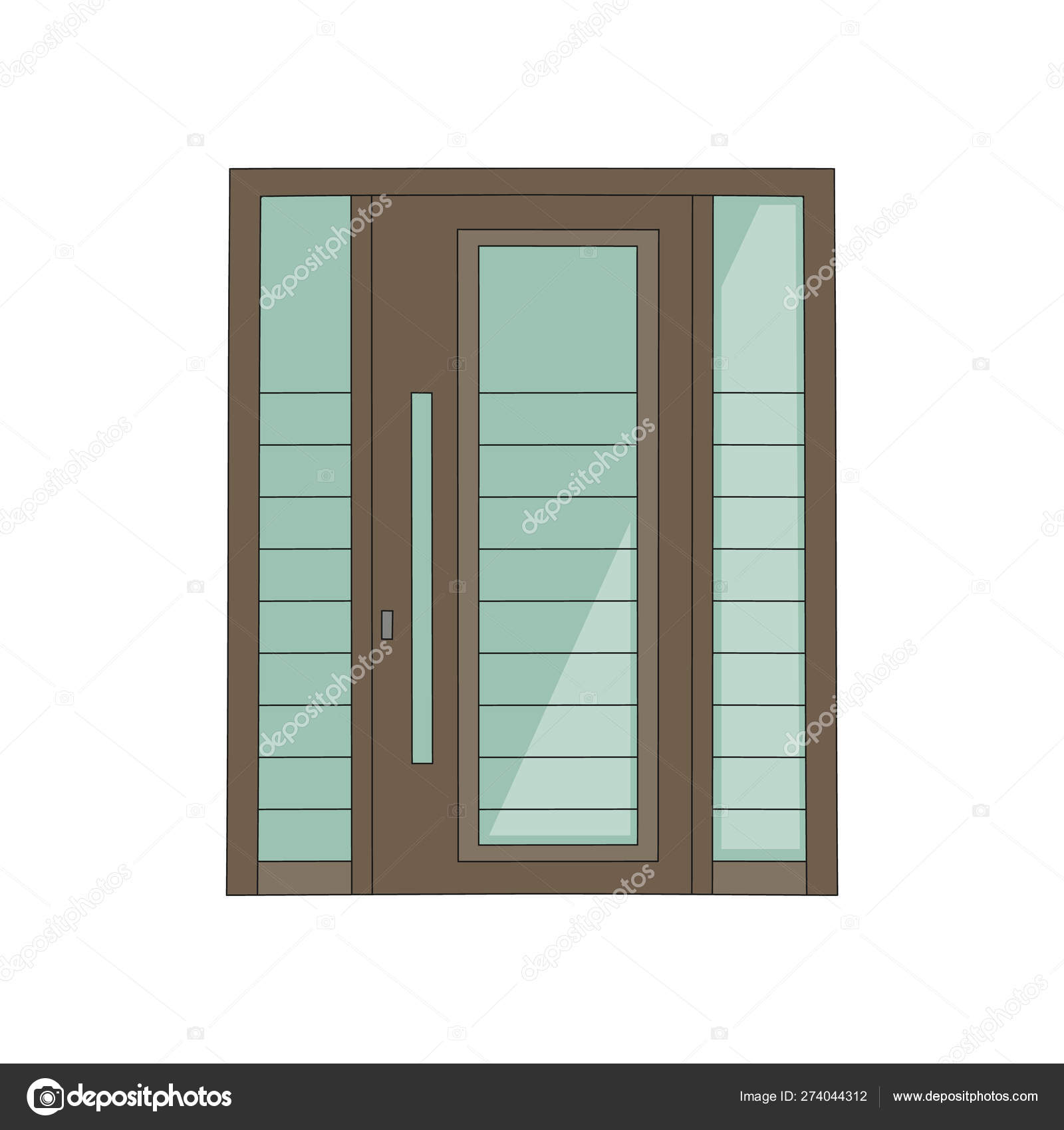 Dibujo De Puerta De Entrada